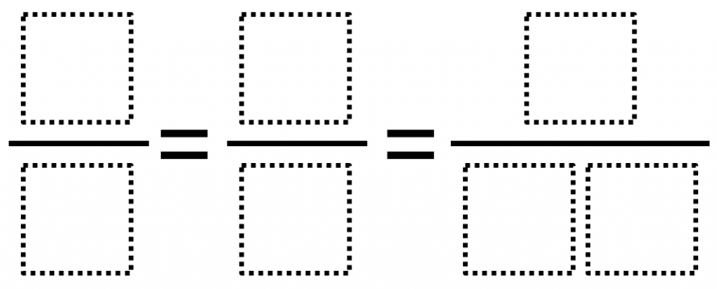 fraction equivalence | Open Middle®