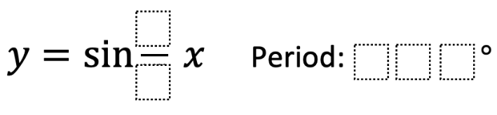 Period of Trig Function 2 | Open Middle®